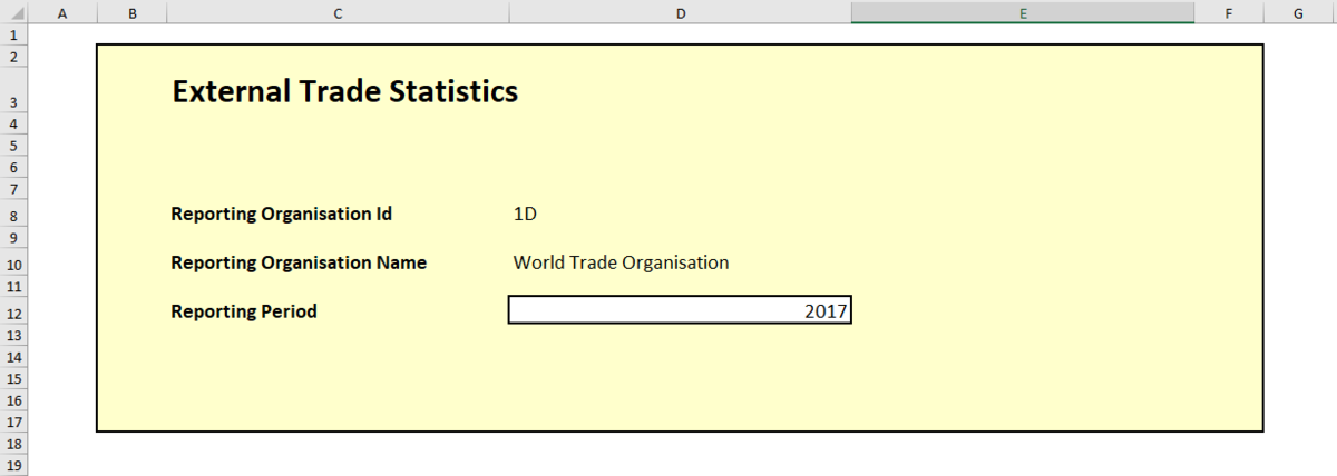 Excel Reporting Template - FMR Knowledge Base